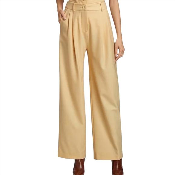 Anna Quan | Pants & Jumpsuits | New Anna Quan Stevie Pant In Butter ...